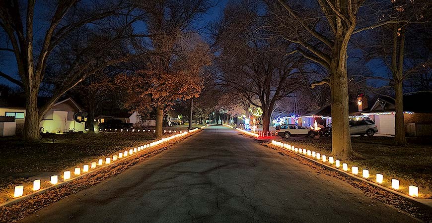 Why Neighborhood Luminary Programs Glow With Positivity! – FLIC Luminaries