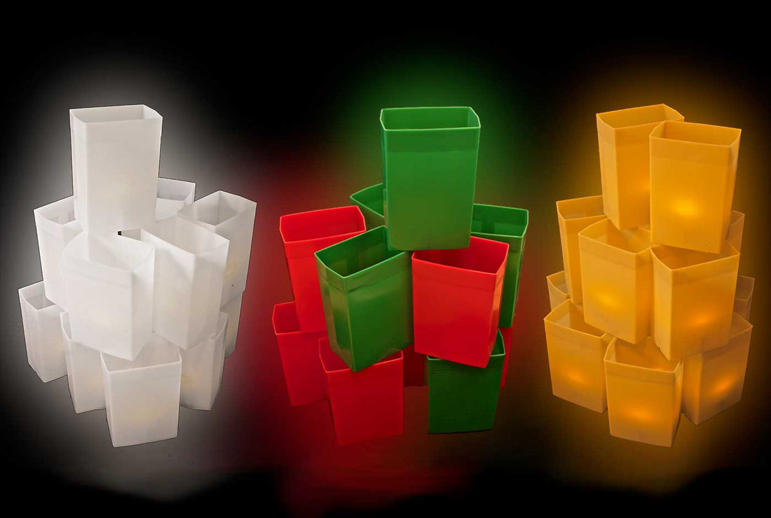 Choosing the Right Luminarias: Colors, Light Source & Securing Down ...