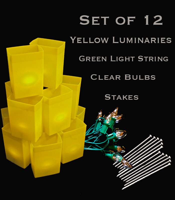 Yellow Luminaries – FLIC Luminaries